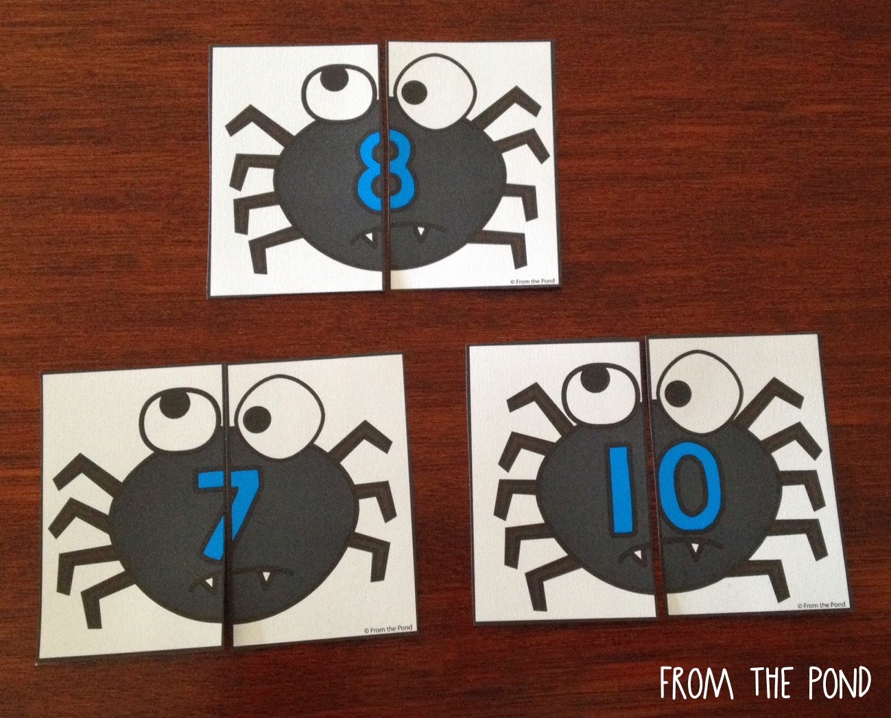 Spider Legs Addition Game | From the Pond