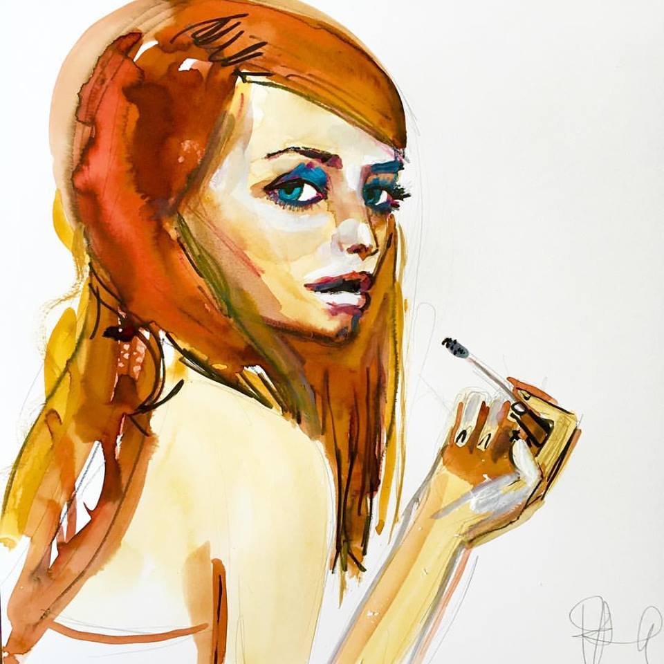 Everything The O.C. : The O.C. Fan Art: Marissa puts on makeup