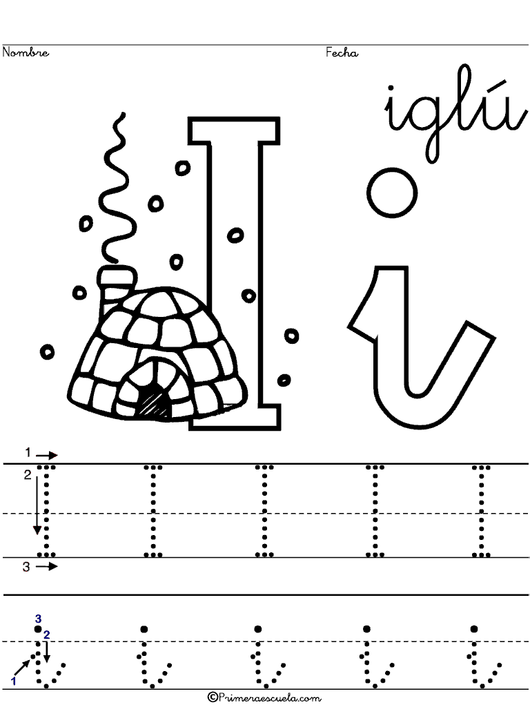 La letra I | i ~ La Eduteca