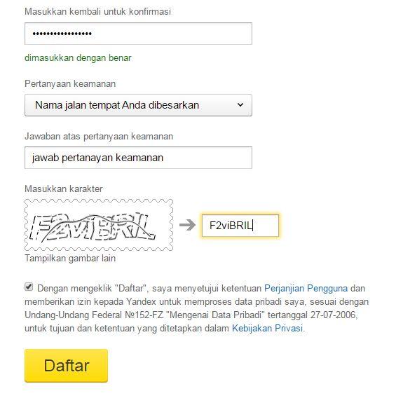 Cara Daftar Akun Atau Email Yandex | Despul Media