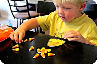 Blue Skies Ahead: Candy Corn Counting Activity