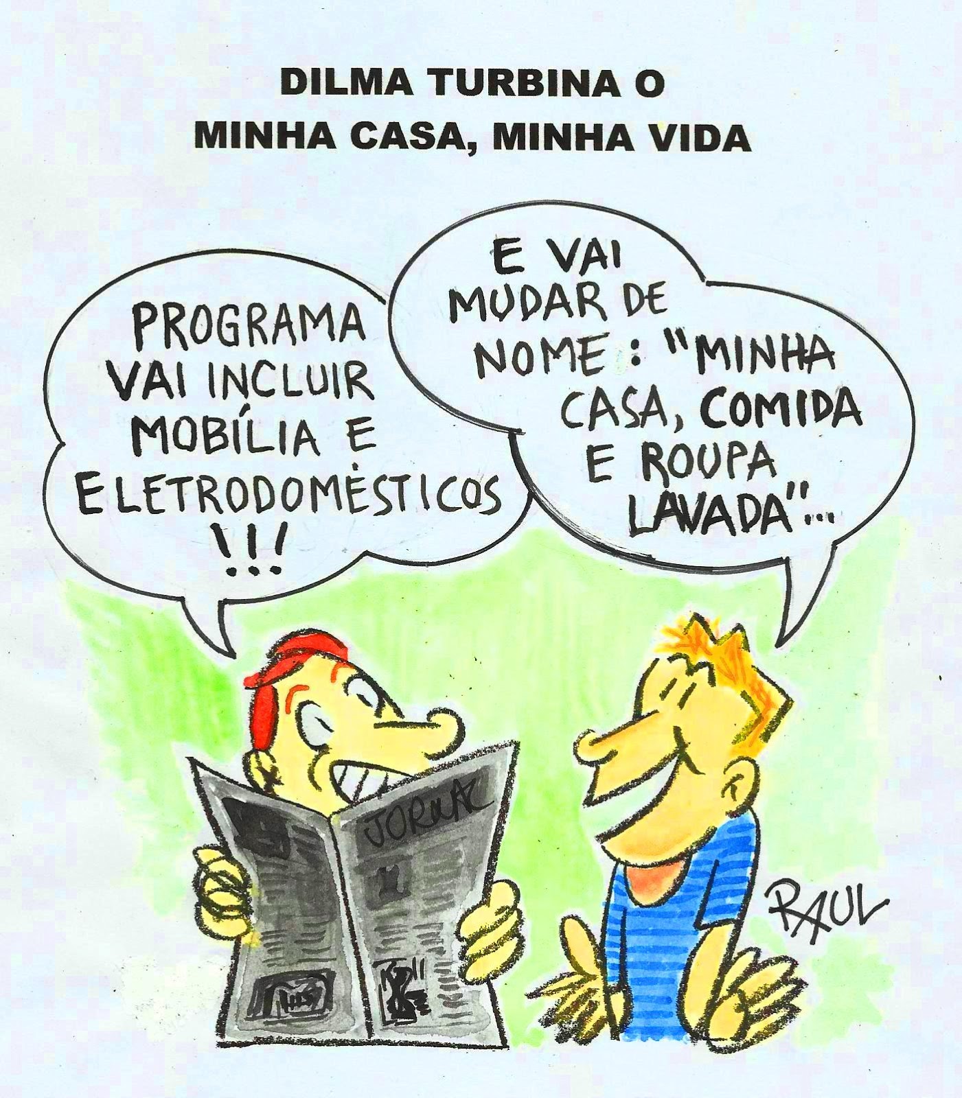 Raul Motta portfolio: baú de cartuns