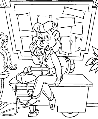 TaleSpin Coloring Pages For Kids