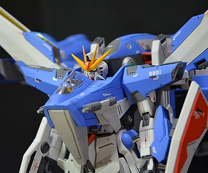 GUNDAM GUY: MG 1/100 G Falcon DX 'Messiah' - Custom Build