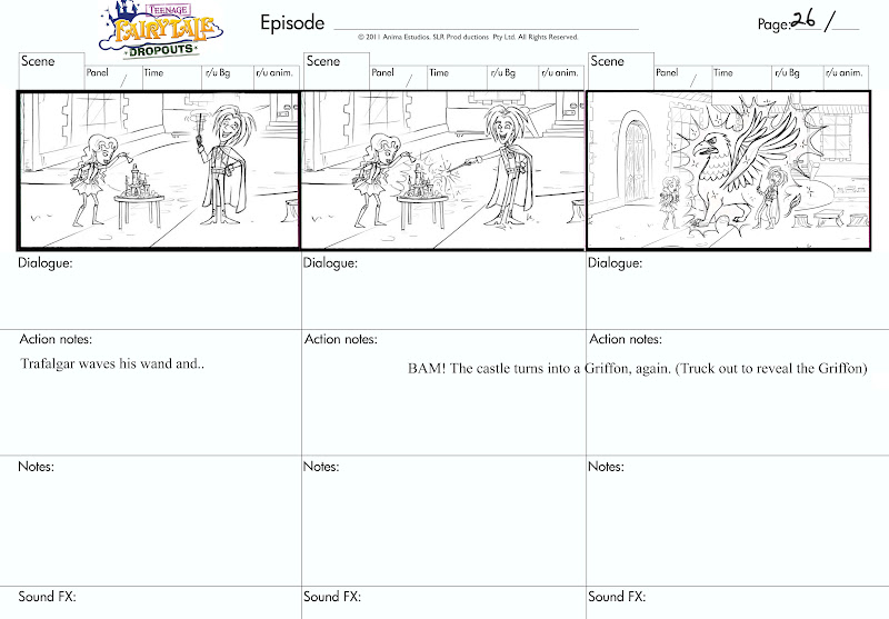 Story board work by Golden Street Animation: These are examples of the ...