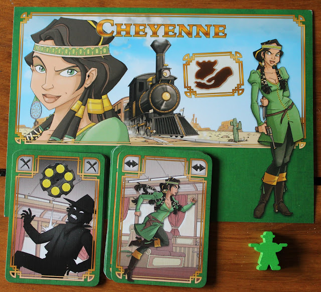 Random Nerdery: Cardboard - Colt Express board game review