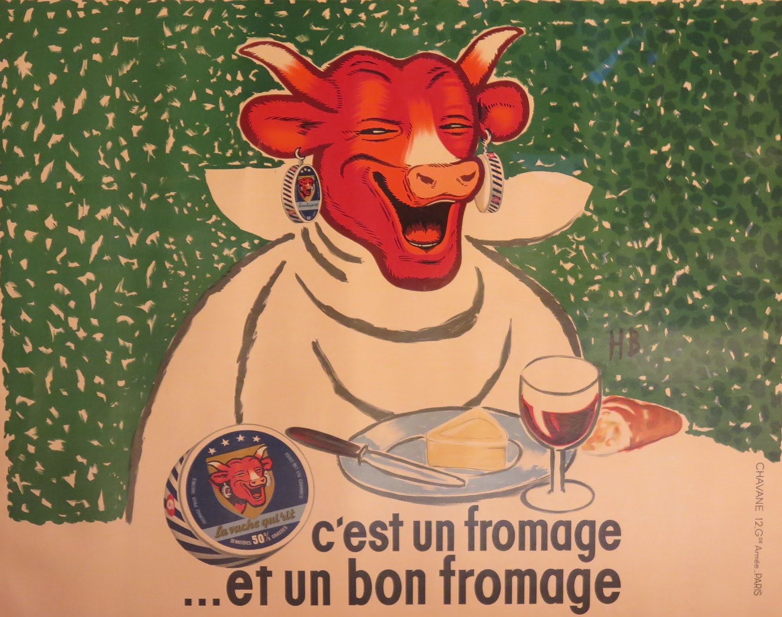[96] Poster Vache Qui Rit By Affiche Gif