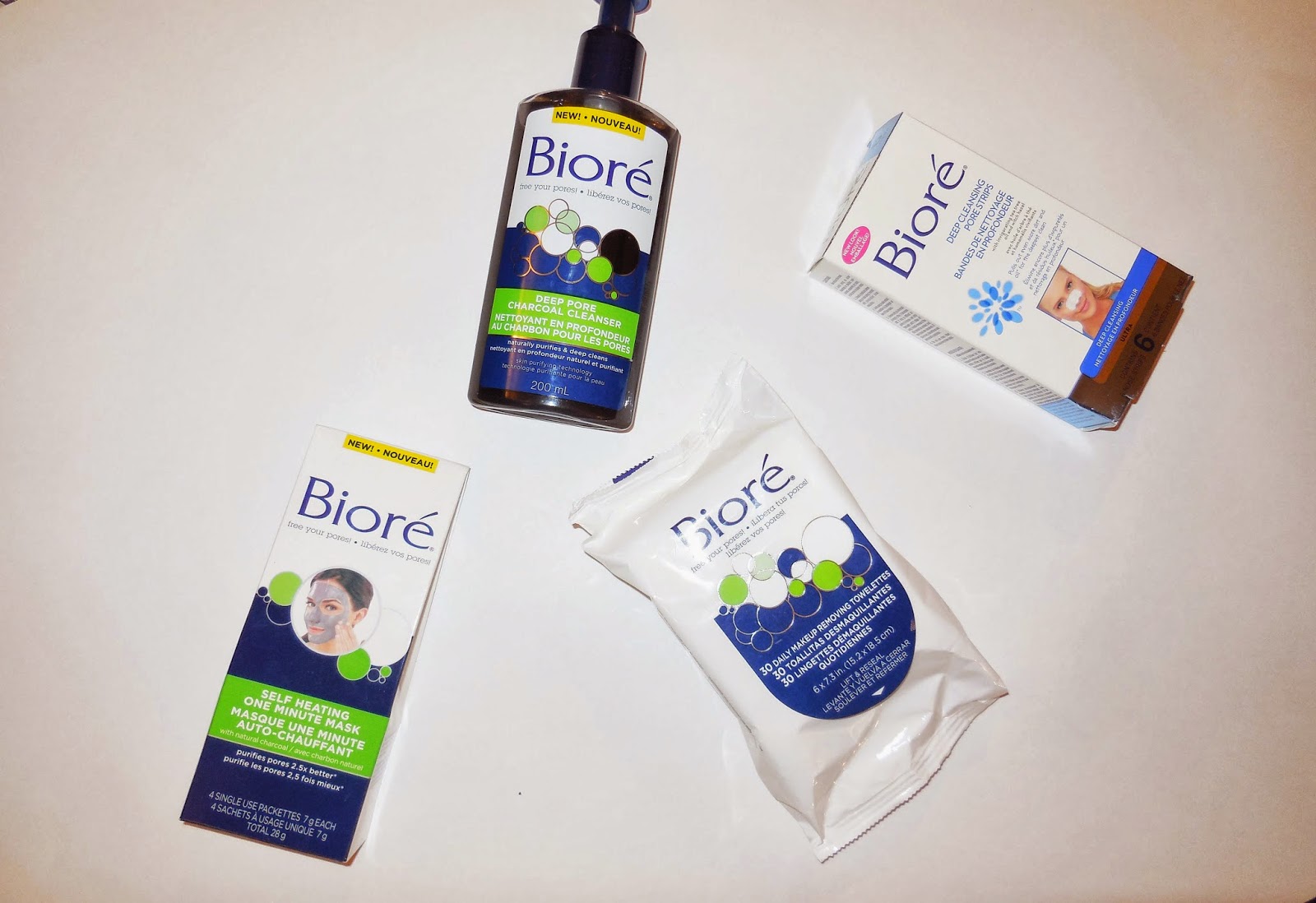 The Bioré Charcoal Range