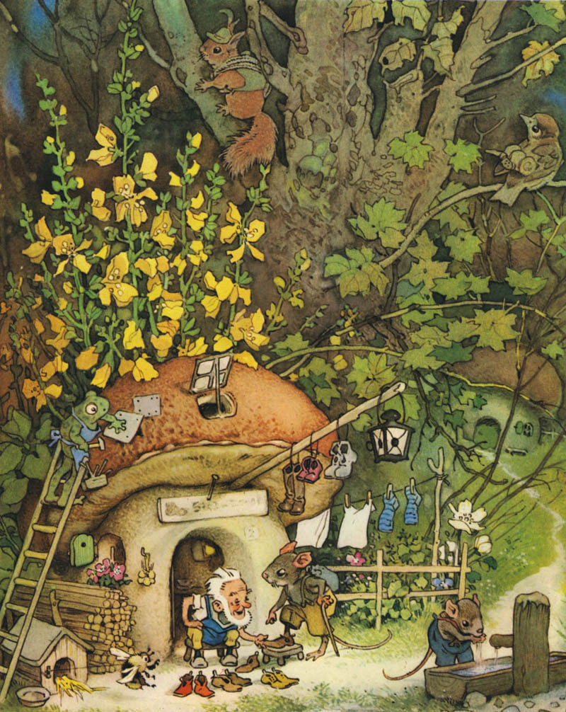 Big Little: Toadstool House Sketches