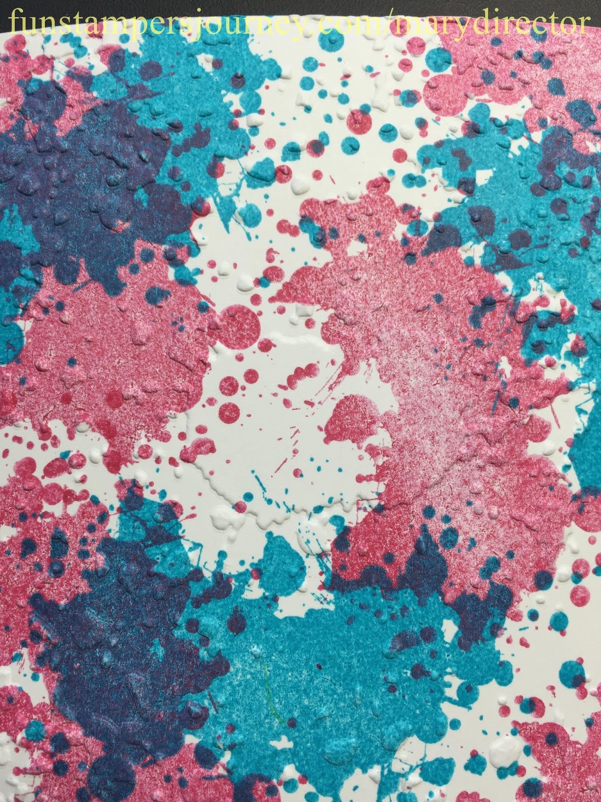 KreatesKards Journey: Fun Stampers Journey Creating Backgrounds With ...