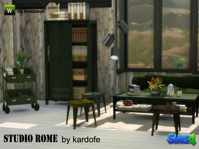 Sims 4 CC's - The Best: Studio Rome by Kardofe