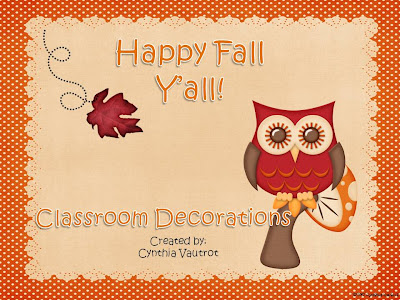 2nd Grade Pad: Happy Fall Y'all!!!!
