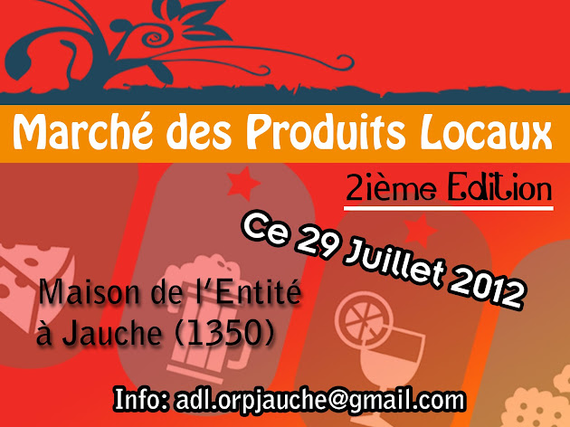 Marché des Produits Locaux: Flyer et Concours! 2011