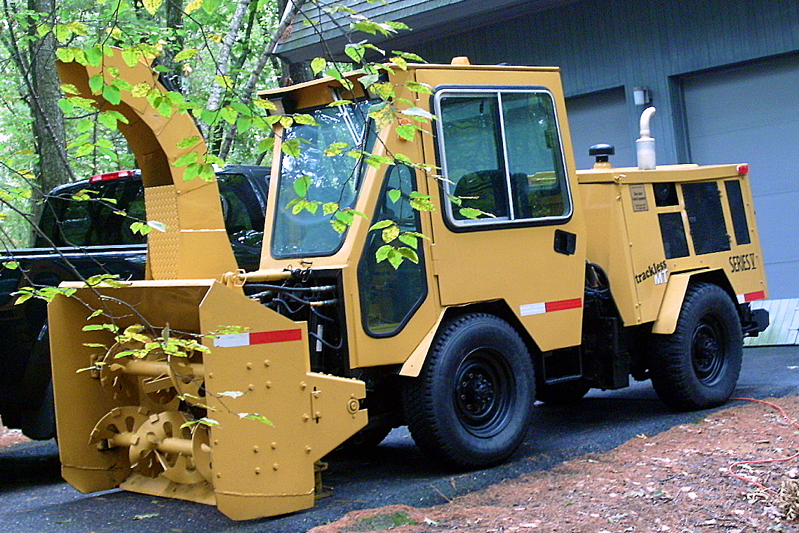 Trackless Snowblower