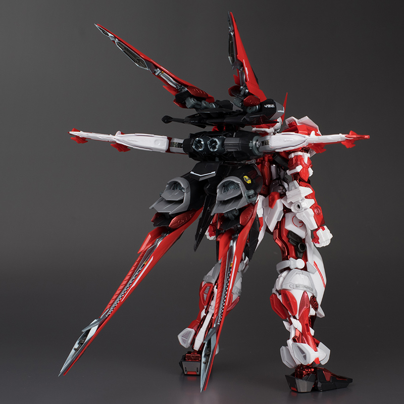 Gundam Family: METAL BUILD Gundam Astray Red Frame + Flight Unit Option ...