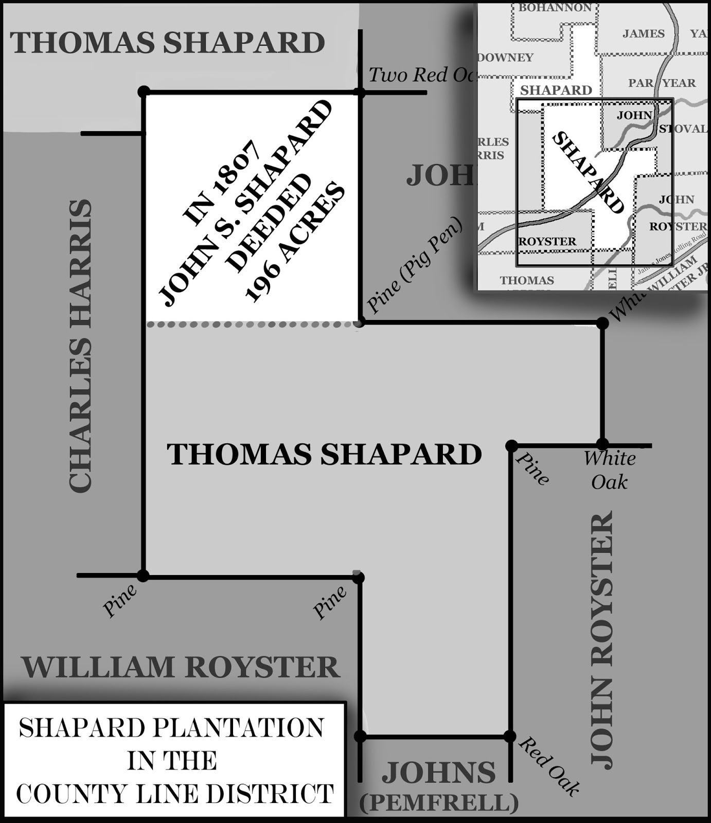 Shapard History: William Shapard - (Chapter 10) A Few Loose Ends