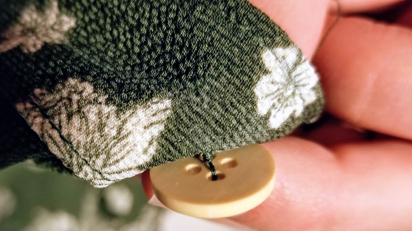 How to Sew Buttons and Make Button Holes - Let's Go Hobby