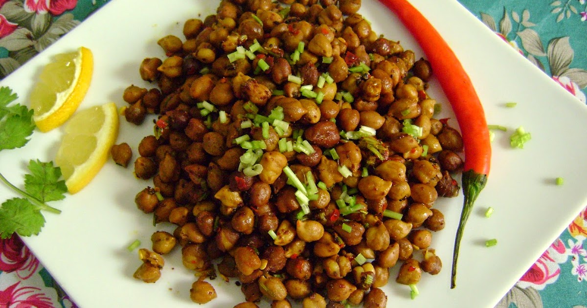 Bethica's Kitchen Flavours: Spicy Chana Fry