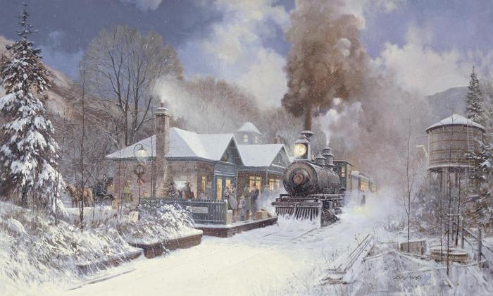 Коллекция картинок: Пейзажи и детские забавы от D.R. Laird