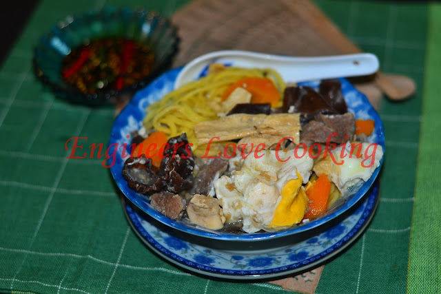 Engineers Love Cooking: MEE SUP CHAP CHAI / CHAP CHAI NOODLE SOUP