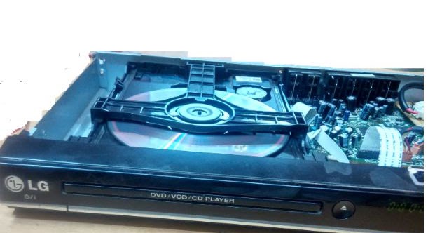 Electronic repair articles: LG DVD player NO-DISC Complaint now revealed