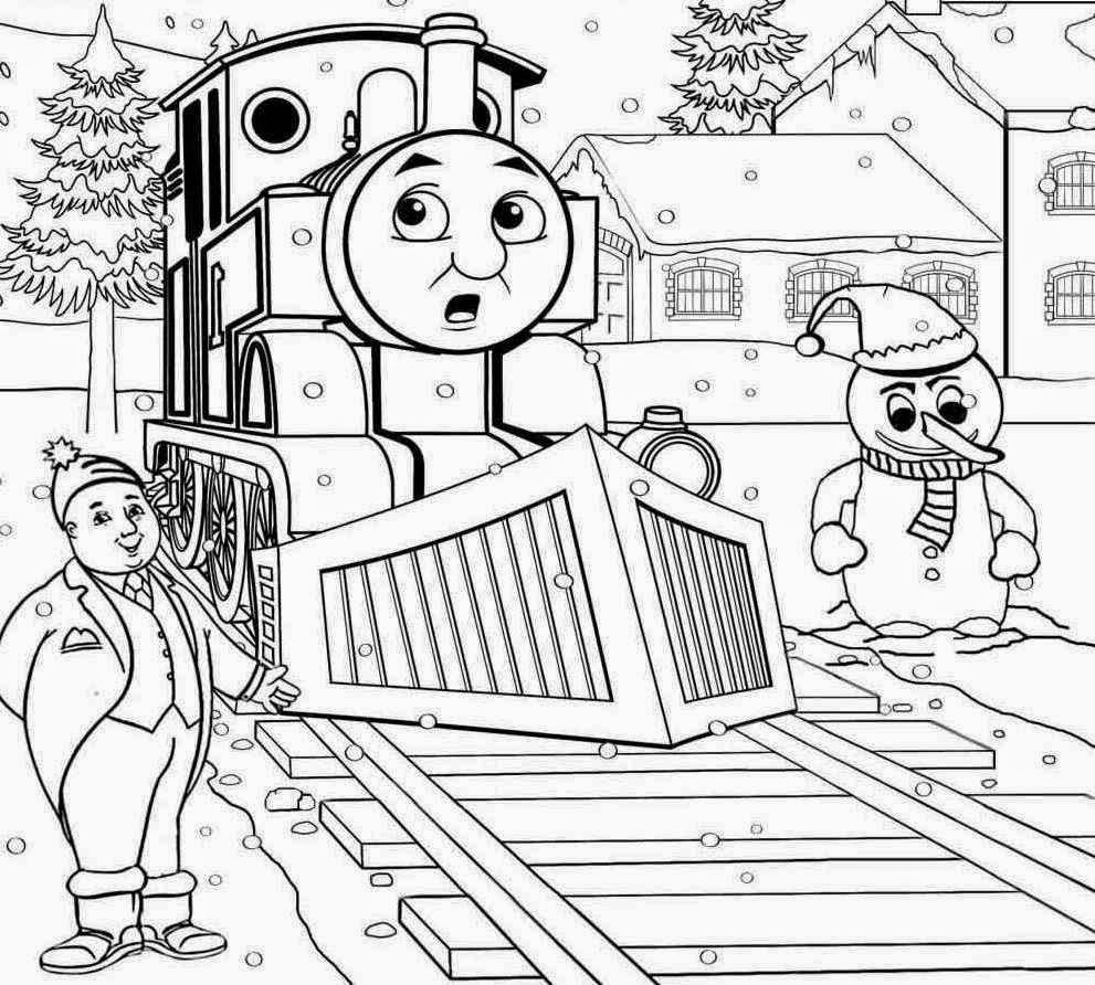 XMAS COLORING PAGES