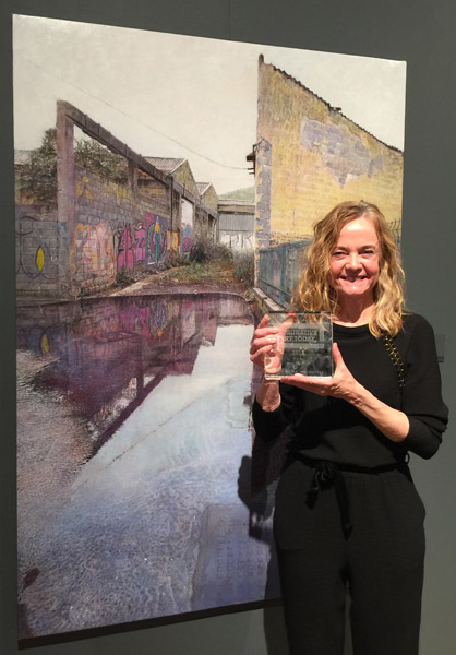 MAKING A MARK: Ana Schmidt wins Threadneedle Prize 2018