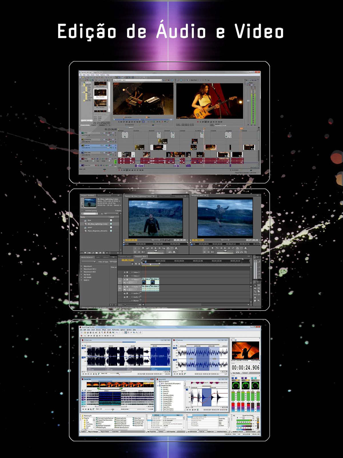 Virtual Studio: Serviços