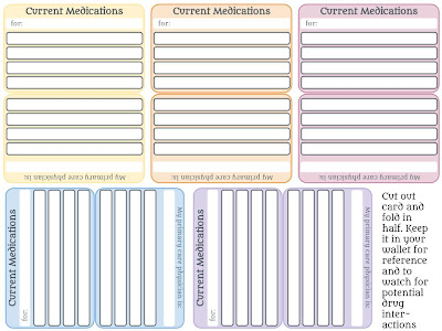 Organizing in living COLOR: Udating Medical Files