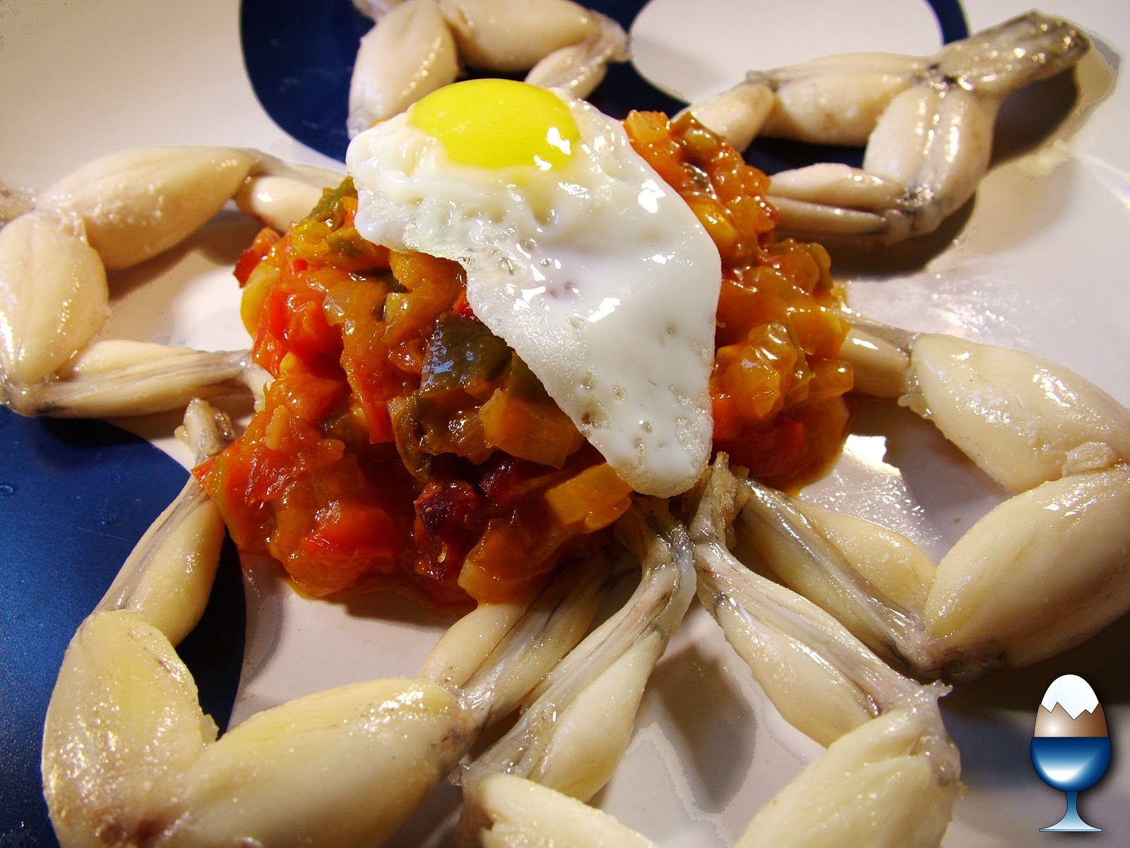 Con un par de... recetas: Ancas de rana al chilindrón