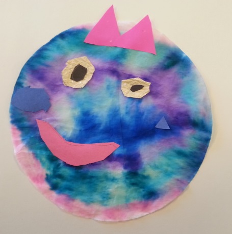 a faithful attempt: Tie Dye Coffee Filter Creatures