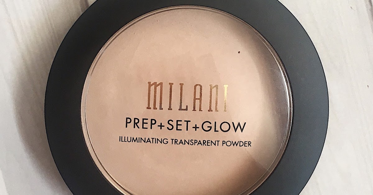 milani prep set glow illuminating transparent face powder | metamorph-me