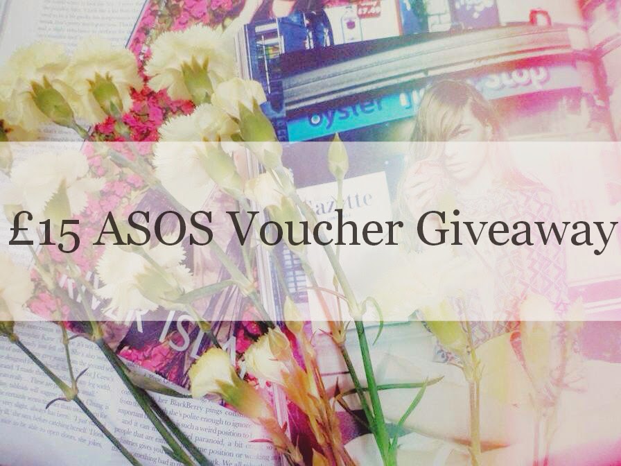 GIVEAWAY - £15 ASOS Gift Voucher | The Lipstick, The Girl And Her Wardrobe