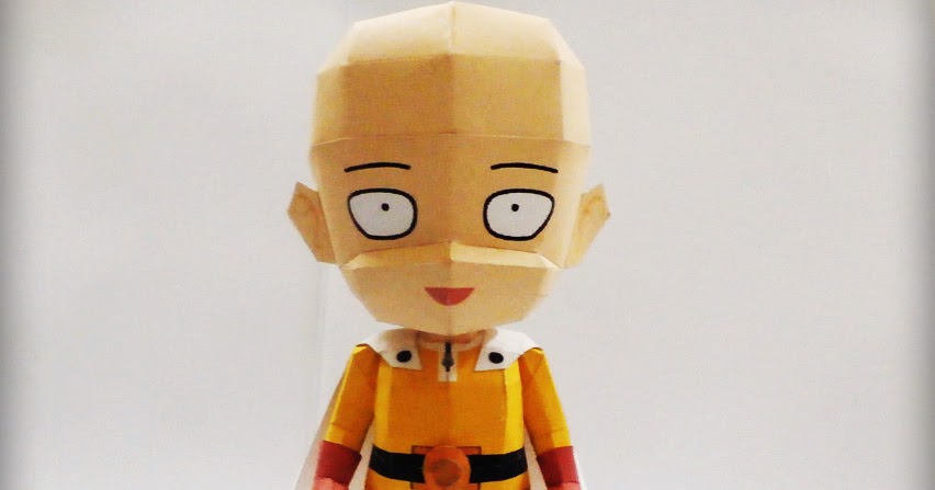 PapercraftZone Br: Saitama - One Punch Man - Papercraft by Z2N Craft