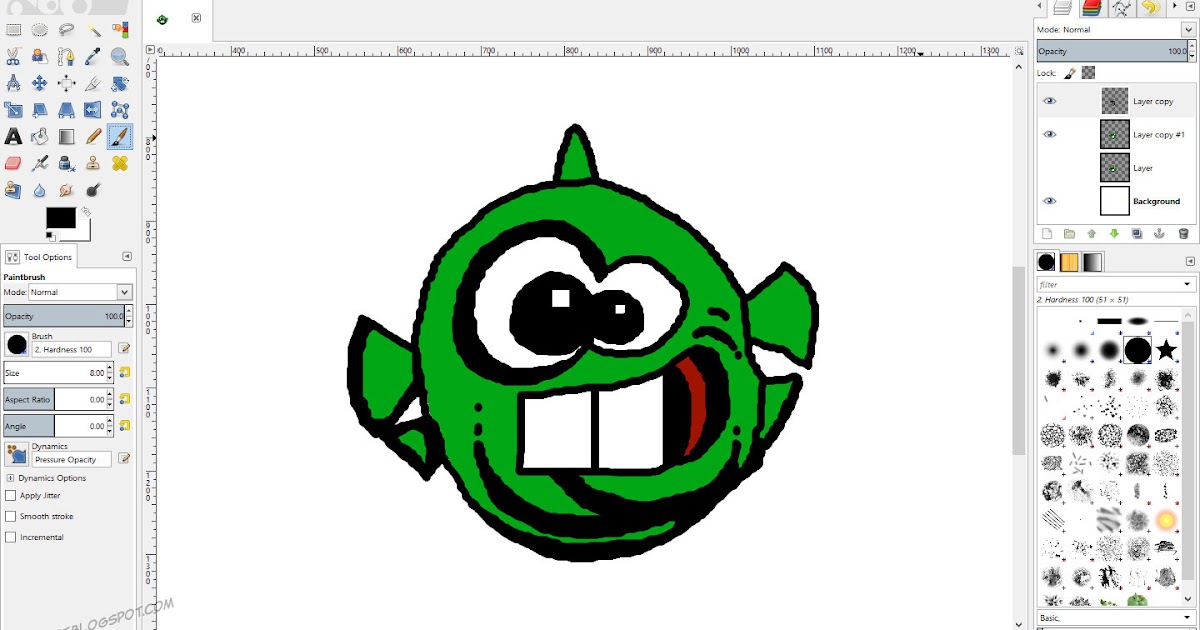 CosbyArt: Art Review: GIMP - GNU Image Manipulation Program