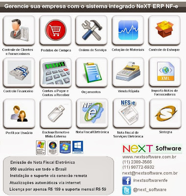 NeXT Software - Sistemas ERP e Nota Fiscal Eletrônica (NF-e / NFS-e ...