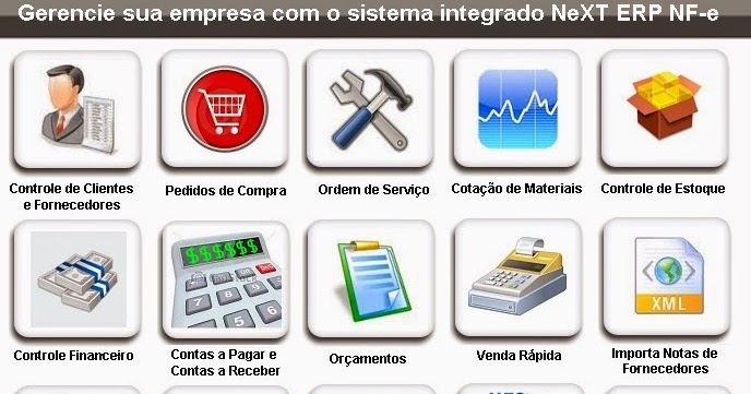 NeXT Software - Sistemas ERP e Nota Fiscal Eletrônica (NF-e / NFS-e ...