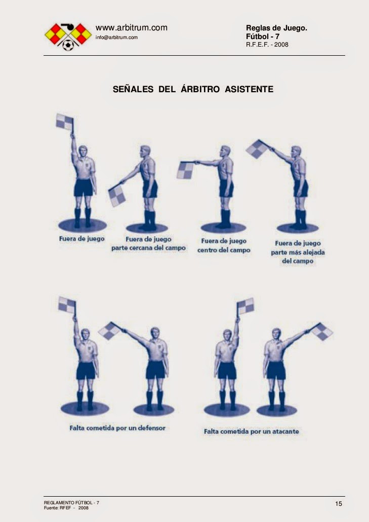 EL ARBITRO: LOS ASISTENTES