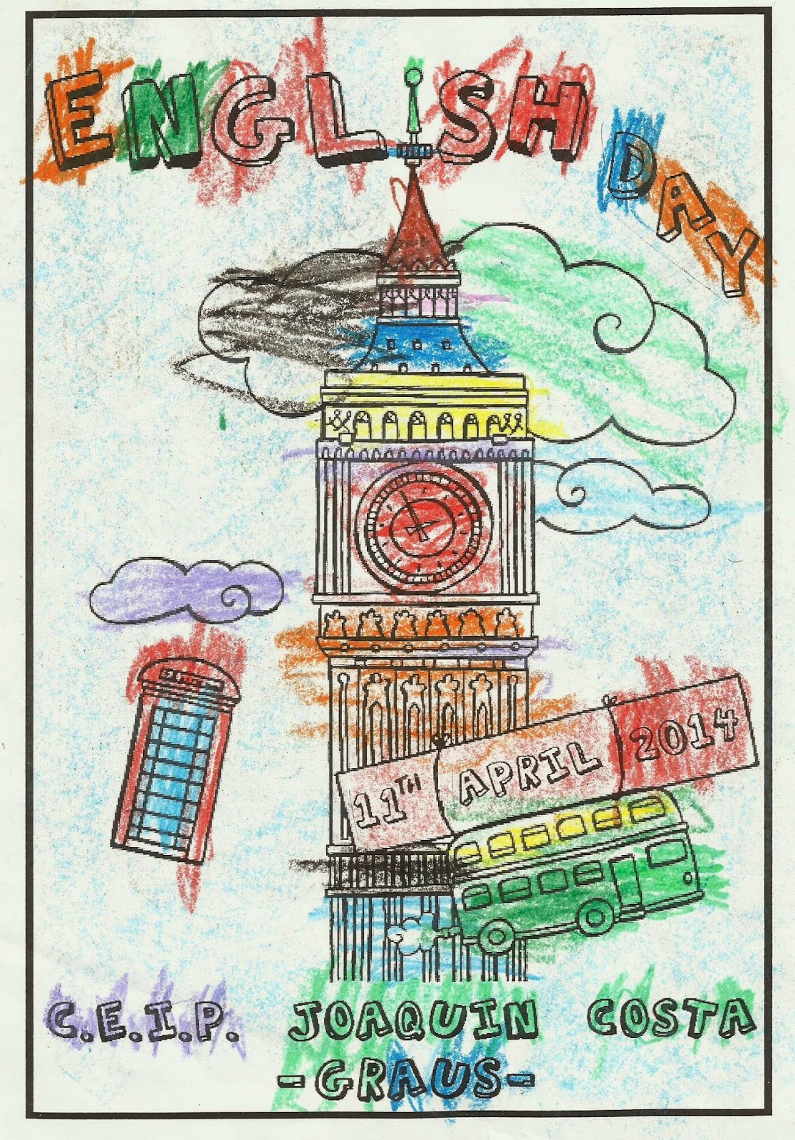 Joaquin Costa Bilingual Blog: English Day Poster winners Joaquin Costa Bilingual Blog: English Day Poster winners