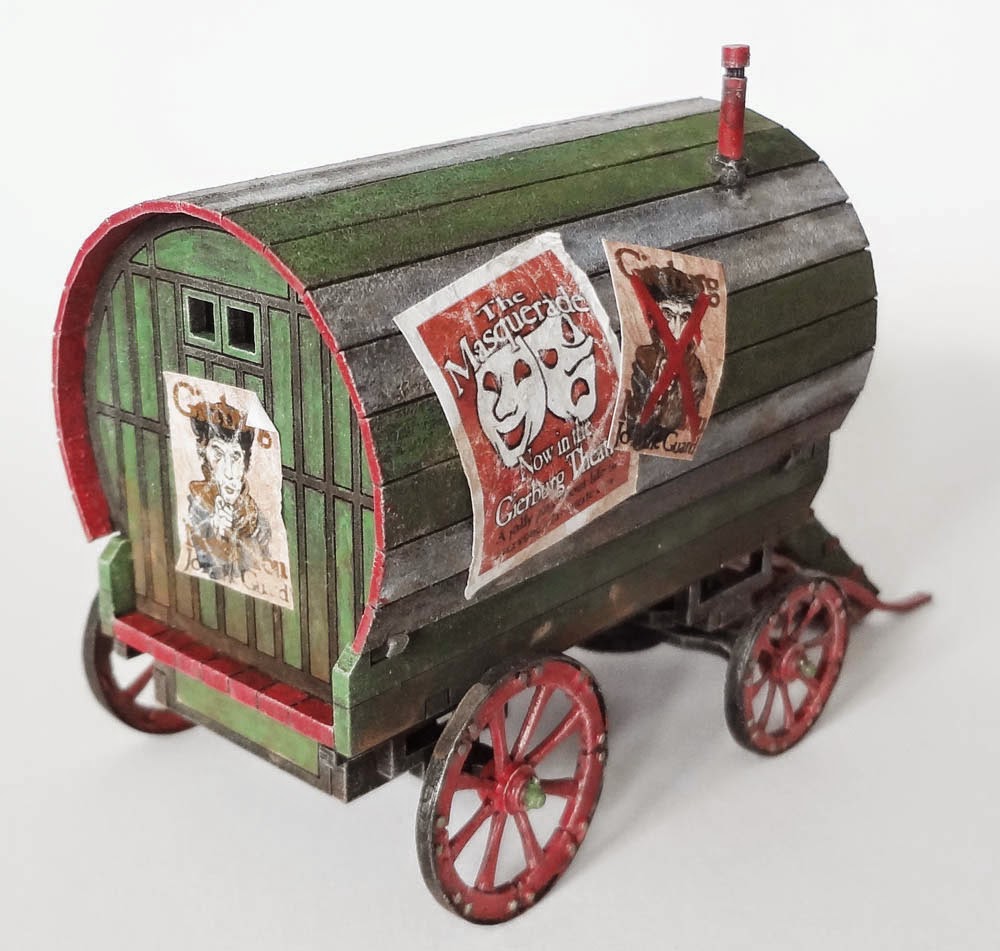 cianty's Tabletop Wargames Blog: Gypsy Caravans from Sarissa Precision