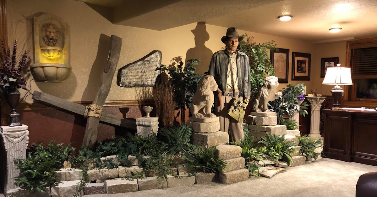 Fan Gives His Home Office An Impressive Indiana Jones Theme