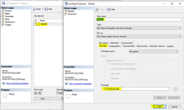 Microsoft Business Intelligence: Call Sql Server Agent job using SP ...