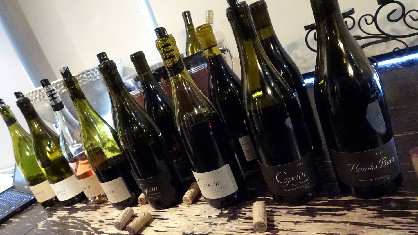 Copain Wines Tasting (California) 2019