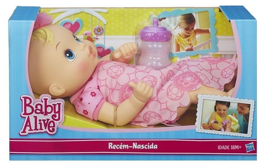 Cantinho Baby Alive :): Baby Alive Recém Nascida Já está no Brasil :)