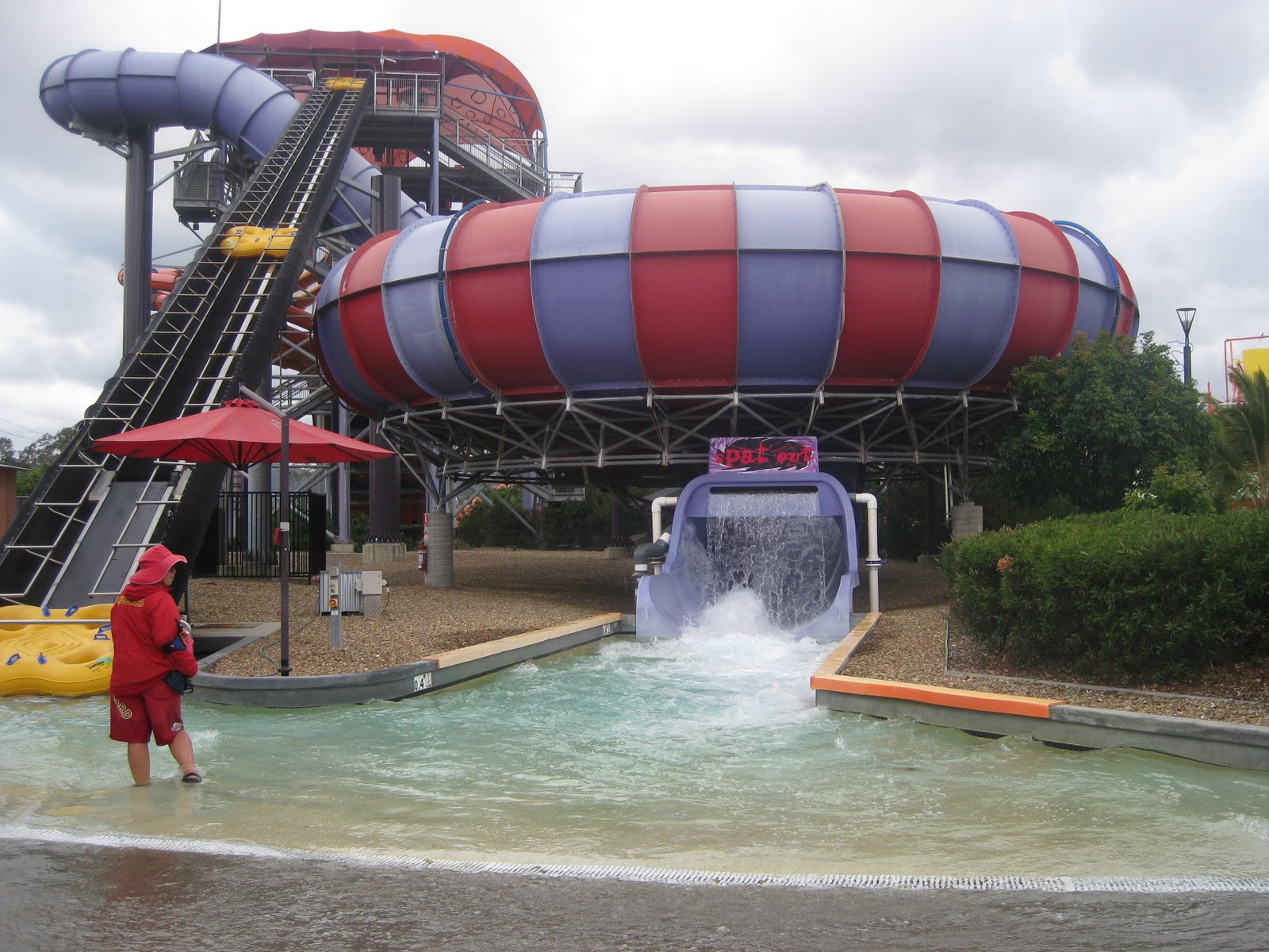 EJ's Sydney Holiday Blog: Day 11 - White Water World