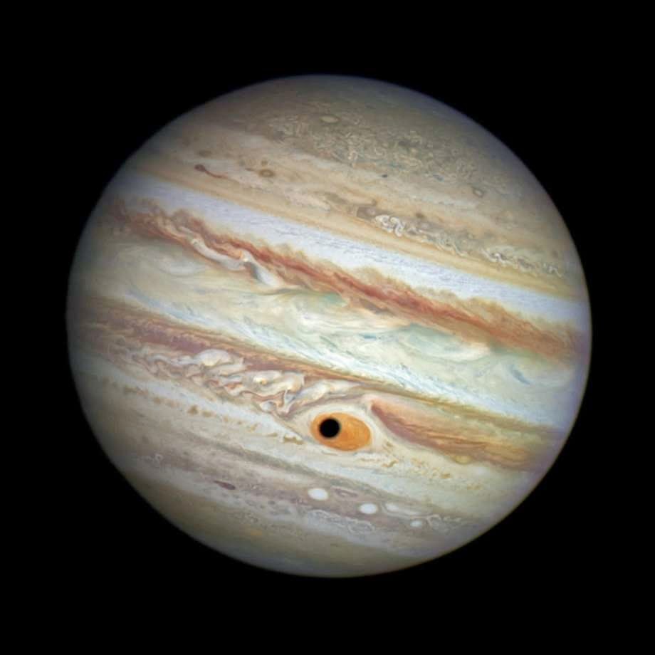Assiss Júpiter Ganha Um Olho Em Imagem Divulgada Pela Nasa