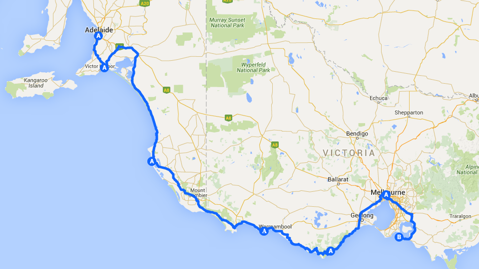 I left my footprints: 9D8N Australia Roadtrip: Adelaide to Melbourne ...
