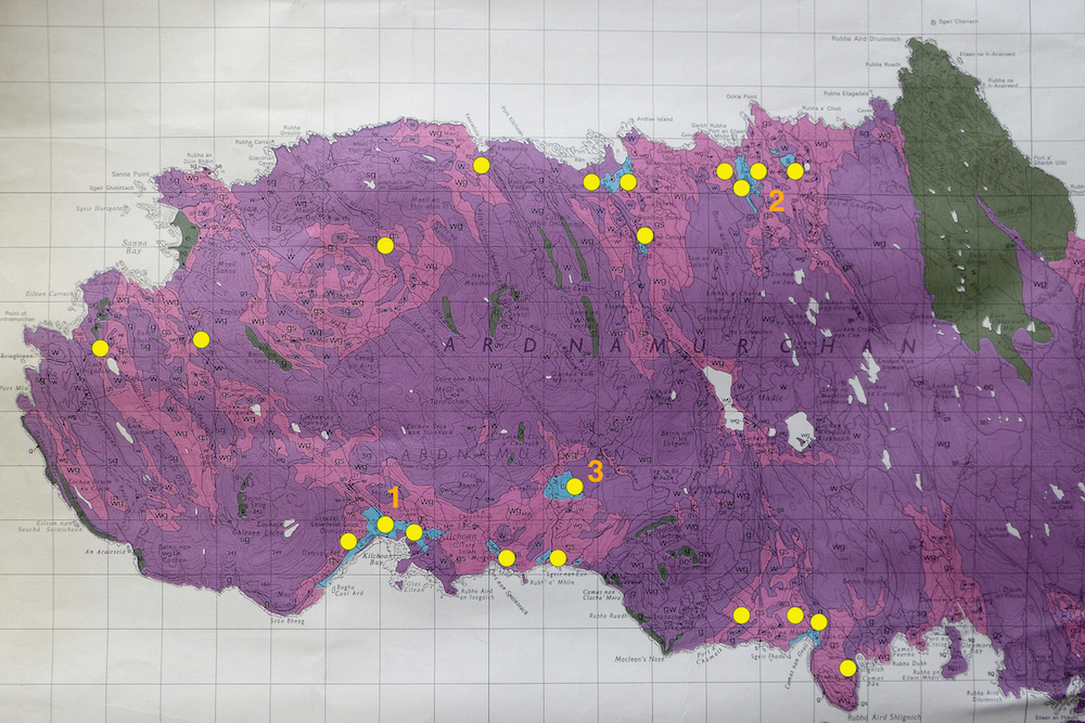 A Kilchoan Diary: Soils Map