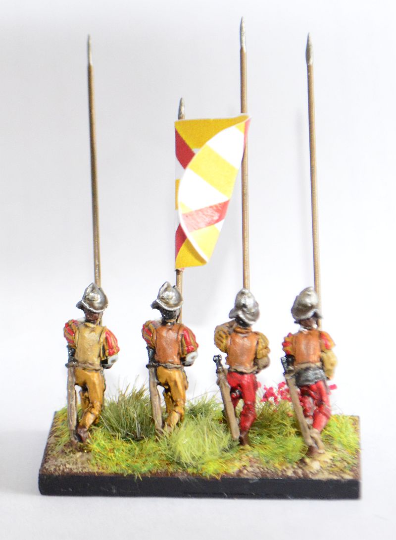 Z pola walki: Hiszpańscy pikinierzy/ Spanish pikemen