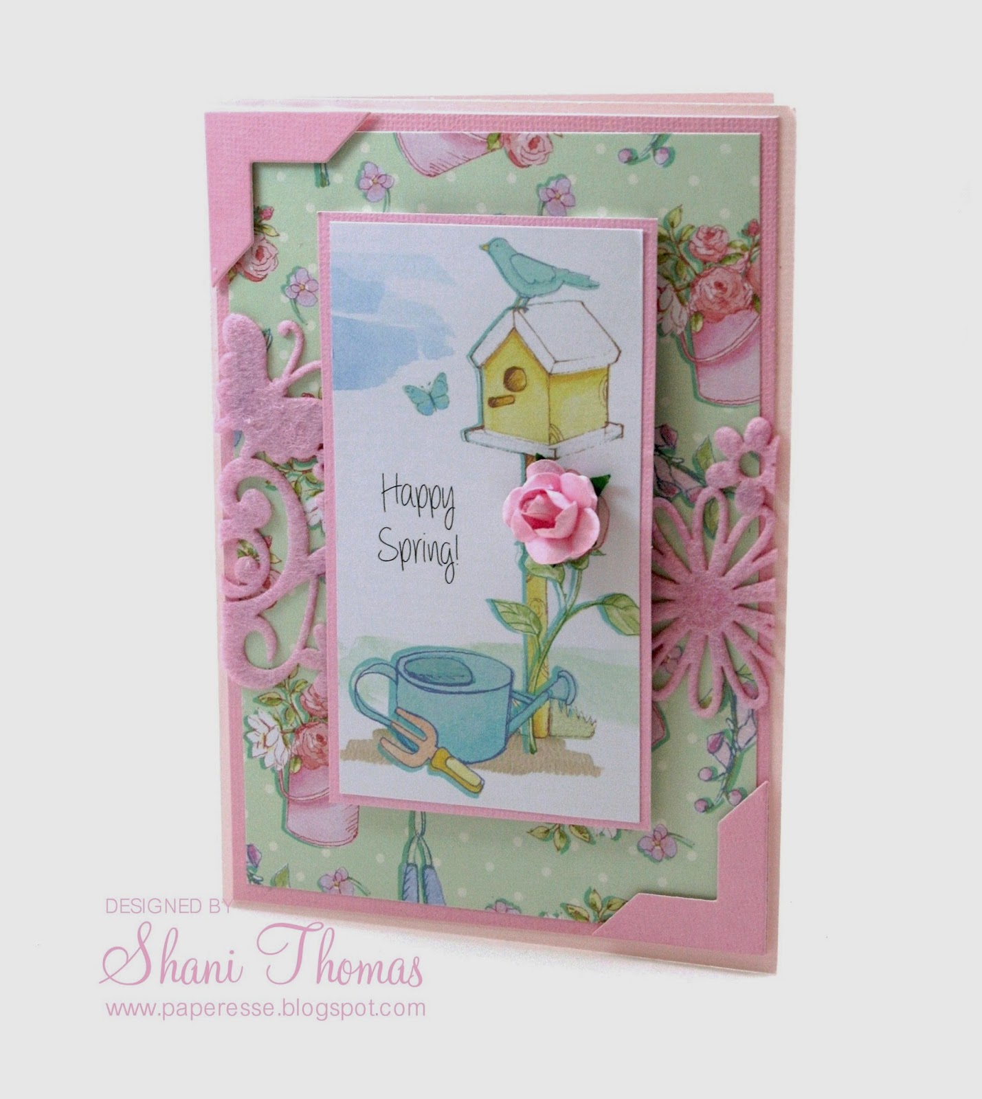 Thinking Spring!—Happy Spring card | Paperesse